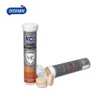 China Electrolyte Effervescent Customizable Tablets With Vitamin C for sale