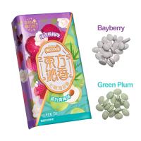 China Fresh Bayberry and Green Plum Flavor Mints Candy Manufacturer for sale