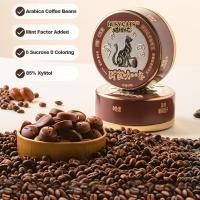 China Mint Factor Added 0 Sucrose 0 Coloring Coffee Candy Arabica 85% Xylitol Candy for sale