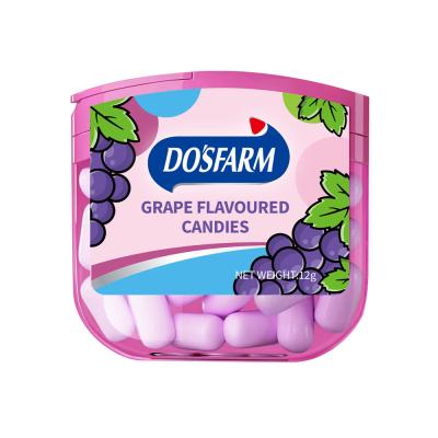 China Sugar Free Vitamin C Grape Mint Candy 12g Tablet for sale