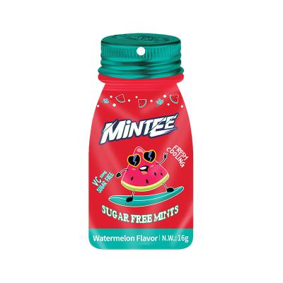 China Sugar Free Watermelon Mint Lozenges Vitamin C Candy for sale