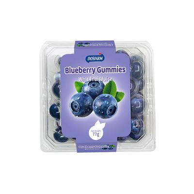China Blueberry Gummies with Fruit Juice Boost Your Immune System with Heakthy Vitamin Gummy Candy and Low Protein Content for sale