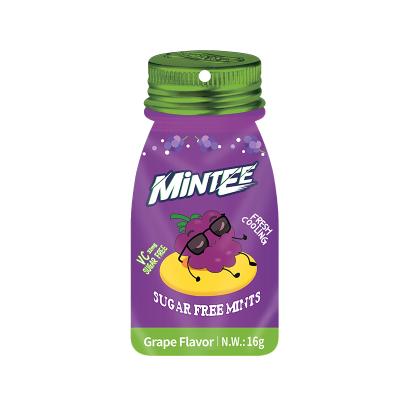 China 24 Months Shelf Life 16g Net Weight Multi-Colored Sugar Free Mint Candy with Vitamin C and Customized Flavors for sale