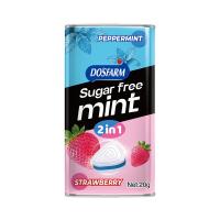 China Strong Peppermint Lozenge Tablet Sugar Free Mint Candy Strawberry Flavor or Customized by DIY OEM for sale