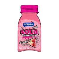 China Strawberry Sour Mints Vitamin Sugar Free Lozenges DIY OEM Customized Vitamin Mints Low Calories Carbohydrate for Customized Needs for sale