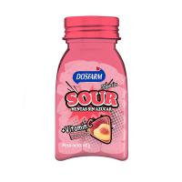 China Strawberry Sour Mints Vitamin Sugar Free Lozenges DIY OEM Customized Vitamin Mints Low Calories Carbohydrate for Customized Needs for sale