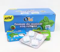 China 4 in 1 Fruit&Mint Chewing Gum 14.4g*30pcs 2 Flavors in One Box / Children Chewing Candy for sale
