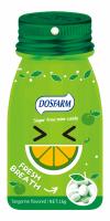 China Cooling Tangerine Flavor Vitamin C Sugar Free Mint Candy Sachet Pack/HACCP,ISO for sale