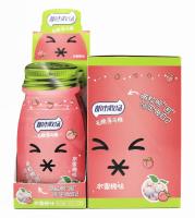 China Cooling peach flavor Sugar Free Mint Candy in Portable Sachet Pack Vitamin C hard candy for sale