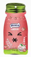 China Cooling peach flavor Sugar Free Mint Candy in Portable Sachet Pack Vitamin C hard candy for sale