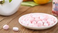China 38g bottle pack Strawberry flavor Sugar free mint candy Vitamin C fat free candy for sale