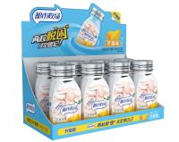 China OEM Available Energetic candy Fresh breath/Bottle pack sugarless mint candy Mango flavor Vitamin C candy for sale