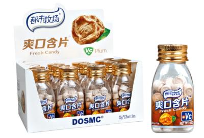 China OEM Available Plum Candy Sour & Sweet Chewable Tablets Taste Good for health for sale