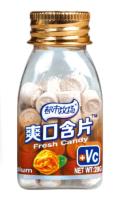 China OEM Available Plum Candy Sour & Sweet Chewable Tablets Taste Good for health for sale