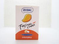 China Functional Candy Fresh breath 12g Sachet pack Sugar free mint candy Mango flavor OEM for sale