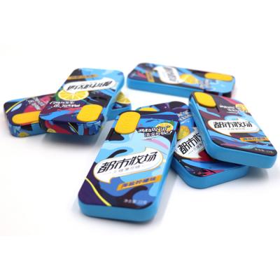 China Sugar Free Compressed Mint Candy Sea Salt And Fresh Lemon Flavor for sale