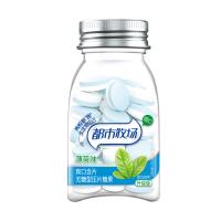 China Vitamin C Cooling Sugar Free Mint Candy With Triangle  Bottle Pack for sale