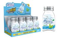 China Vitamin C Cooling Sugar Free Mint Candy With Triangle  Bottle Pack for sale