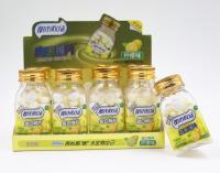 China Fresh Breath Vitamin C Sugar Free Mint Candy Cooling Lemon Flavor Pepper Mint Candy for sale