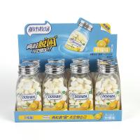 China Lemon Flavor Sugar Free Mint Candy , Vitamin C No Fat Oral Healthy Care Energy Sweet for sale