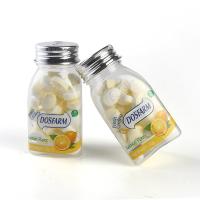 China Fresh Lemon Flavor Sugar Free Mint Candy /  No Fat Vitamin C Snacks for sale