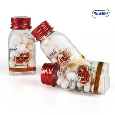 China Sugar Free Vitamin C Candy Low Calories Healthy Colored Bottle Compressed Mints for sale
