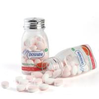 China Functional mint candy Fresh breath Watermelon Sugar Free Mint Candy In Plastic Bottle Vitamin C Pepper mint for sale