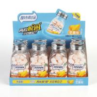 China OEM Available Energetic candy Fresh breath/Bottle pack sugarless mint candy Mango flavor Vitamin C candy for sale