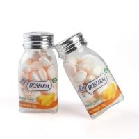 China OEM Available Energetic candy Fresh breath/Bottle pack sugarless mint candy Mango flavor Vitamin C candy for sale