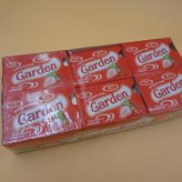 China Fruit Assorted Chewing Gum Tablet Shape Strawberry Tasty Low Calorie Candy for sale