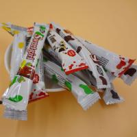 China Long Shape Bag 5g Milk Chewy Candy / Fresh Milk Original Soft Candies for sale