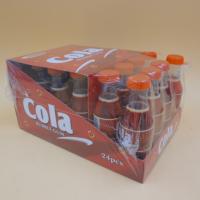 China Sweet Cola Flavor Bubble Chewing Gum Candy Low Calorie Fancy Plastic Packing for sale