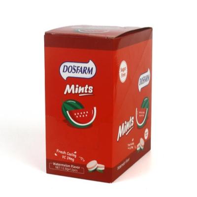 China 12.8g Pure Aluminum Sachet Pack Vitamin C Sugar Free Mint Candy for sale