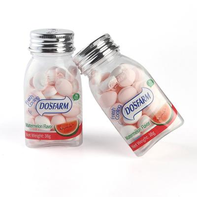 China Watermelon Flavor Sugar Refreshing Free Fat Free Candy With 12 Months Shelf Time for sale