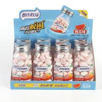 China Watermelon Flavor Sugar Refreshing Free Fat Free Candy With 12 Months Shelf Time for sale