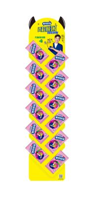 China Cooling Grape Flavor Natural Sugar Free Candy Vitamin C Mentos Candy for sale