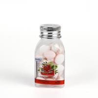 China Pink Box Strawberry Fruit Candy Fruit Hard Candy Full of Vitamin C Healthy Candy Packed in Special Triangel Bottle for sale