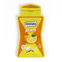 China Vitamin C Oval Cube Shaped Candy Lemon Flavor Tablet Sacket Package With Box for sale