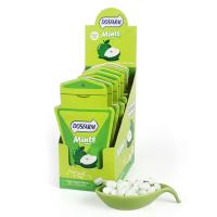 China Cooling Sugar Free Mint Green Apple Taste Oval Shaped Candy Full of Vitamin C for sale