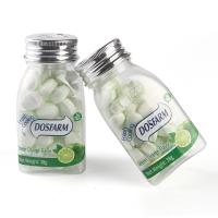 China Fruit Flavors Compressed Hard Candy With Bottle Package Pressed Sugar for sale