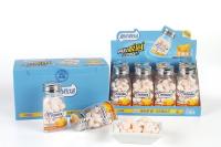 China ISO22000 Fruit Hard Candy With Transparent Bottle Pack for sale