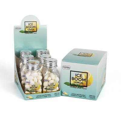China Healthy Lemon Flavor Compressed Candy Zero Sugar for sale