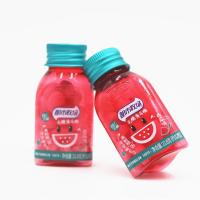 China HACCP Watermelon Fruit Mint Candy Without Sugar for sale