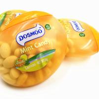 China HALAL Lemon Sugar Free Mint Candy Plastic Box Package for sale