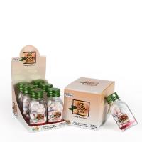China Juicy Peach Sugar Free Mint Candy Red Pink Bottle HALAL Certificate Approved for sale