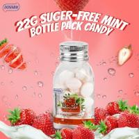 China 22g Bottle Pack Sugar Free Mint Candy Color Caps for sale
