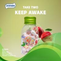 China 22g Bottle Pack Sugar Free Mint Candy Color Caps for sale