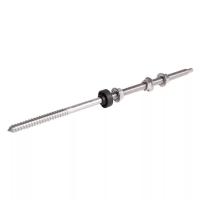 China ISO Standard Solar Double Ending Bolts Stainless Steel Hanger Bolts Mounting M8 M10 for sale
