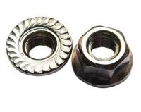 China DIN 6923 Carbon Steel Galvanized Hex Flange Nut Grade 8.8 M3-M48 for Heavy Industry for sale