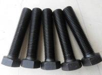 China DIN933 Hexagonal Bolt and Nut M32 Stainless Steel Grade 8.8 Full Thread for Building Industry for sale
